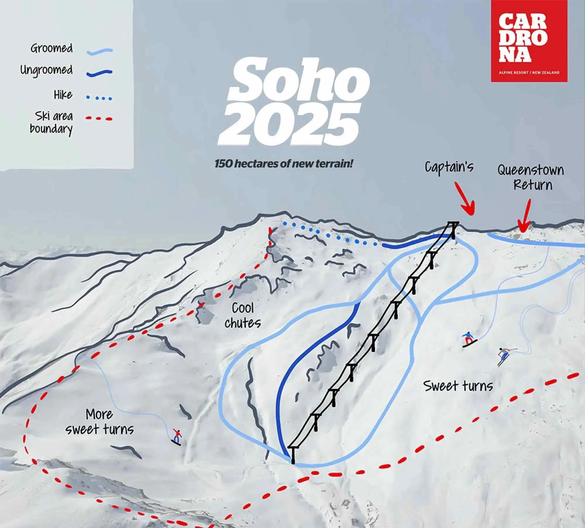 Cardrona Set to Become New Zealand's Largest Ski Resort