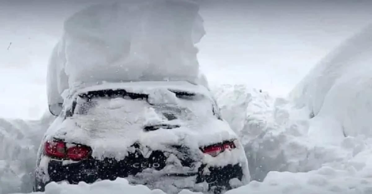 Record 89-Inch Snowfall in Swiss Alps Over 48 Hours