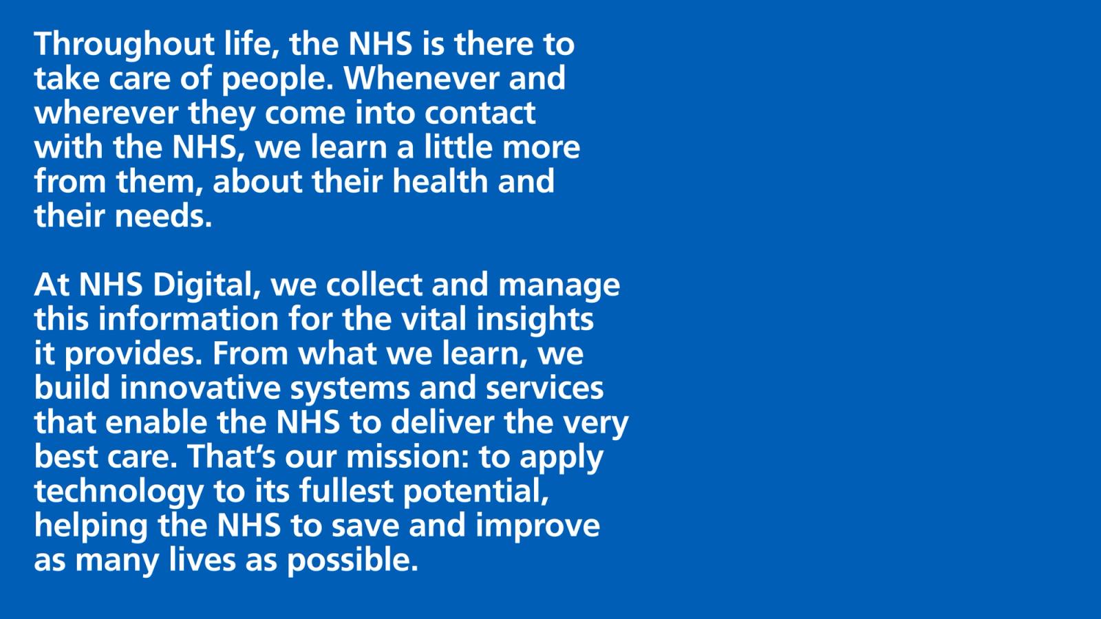 NHS Digital: Brand strategy and identity — ThreeTenSeven (formerly ...