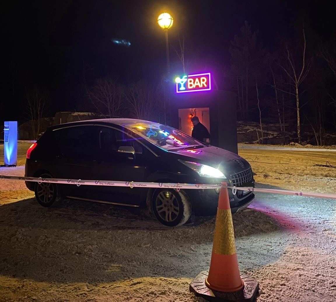 Åpnet en alkoholfri Drive Thru bar i Risør – Ung i trafikken