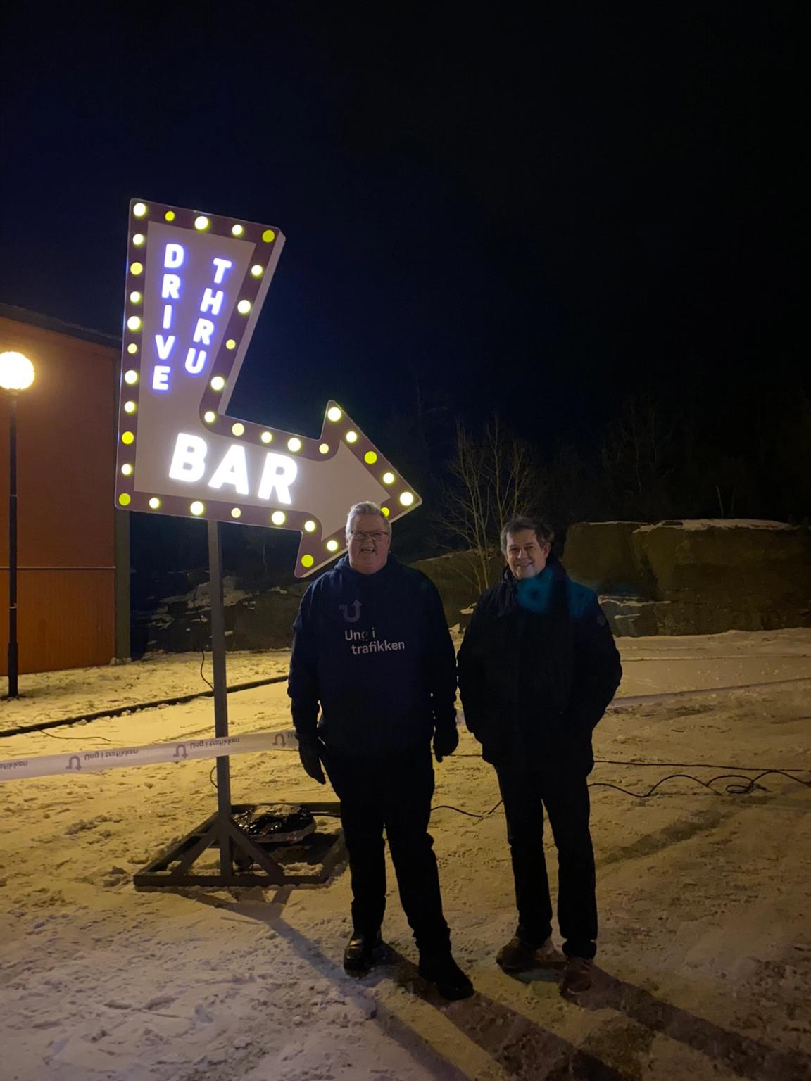 Åpnet en alkoholfri Drive Thru bar i Risør – Ung i trafikken