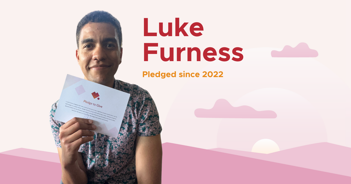 Member Profile: Luke Furness · Giving What We Can