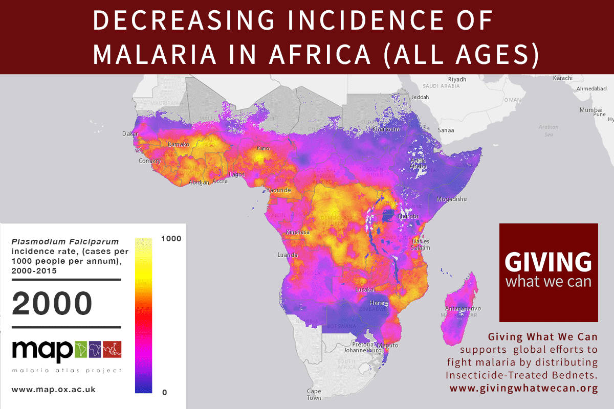 Bednets Have Prevented 450 Million Cases of Malaria · Giving What We Can