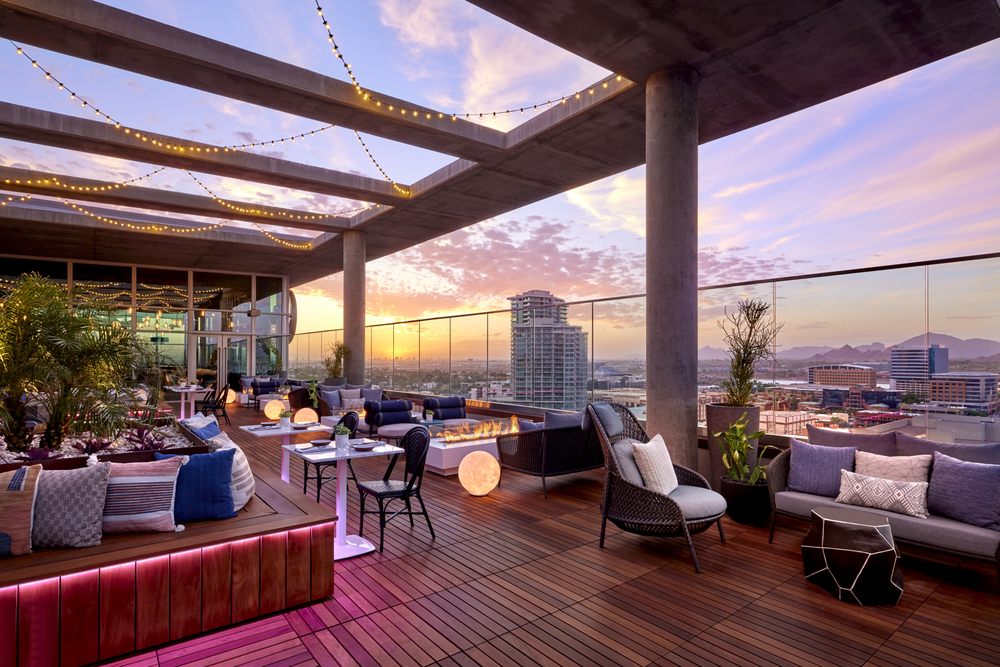 Lucero Rooftop Restaurant + Bar | Phoenix Happy Hours