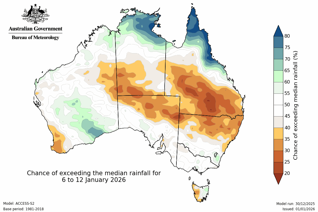 Jane's Weekly Update: 2nd January 2026 - www.farmonlineweather.com.au