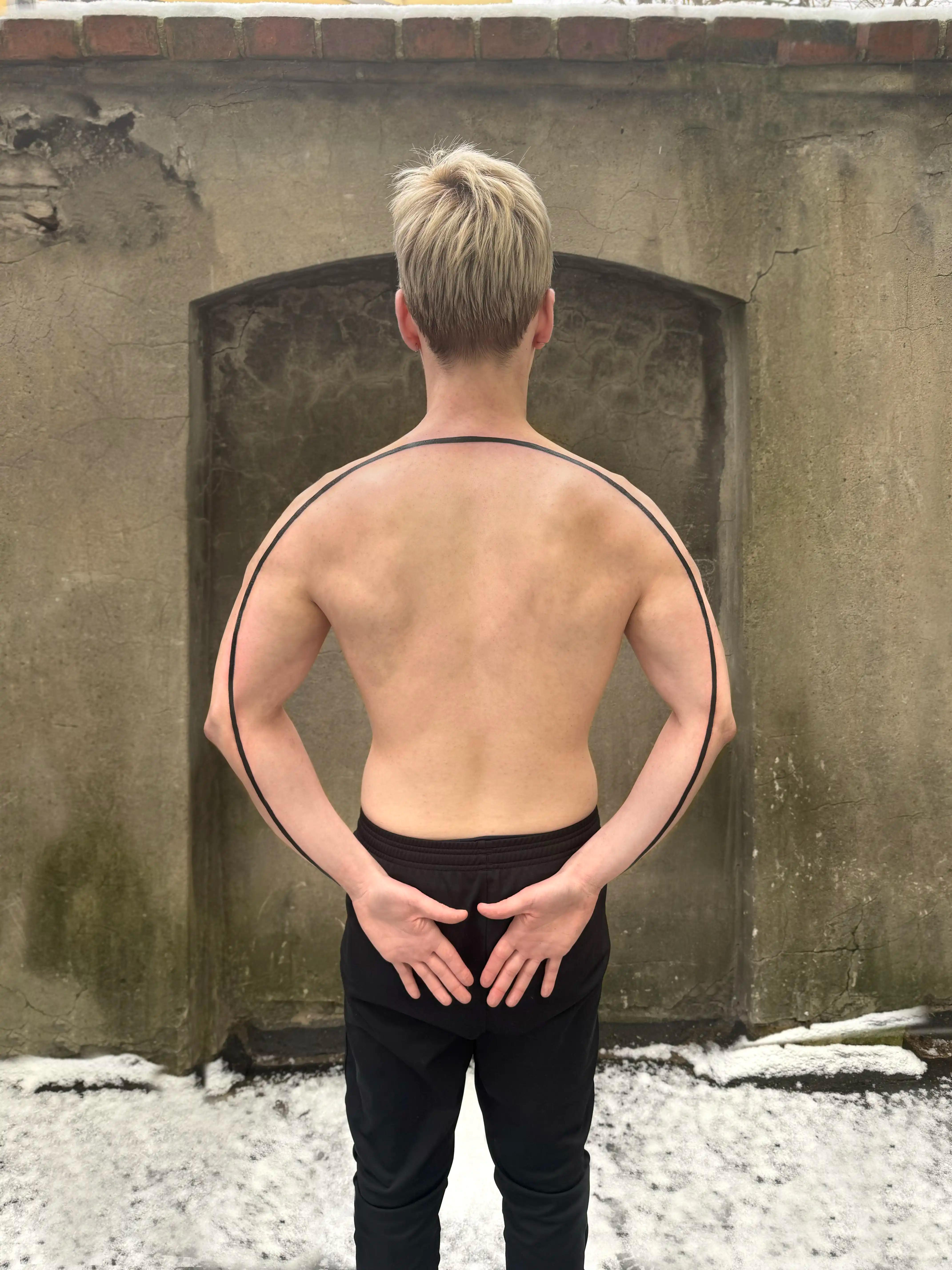 A Tattoo That Defies Perception - DotsToLines - Los Angeles Geometric ...