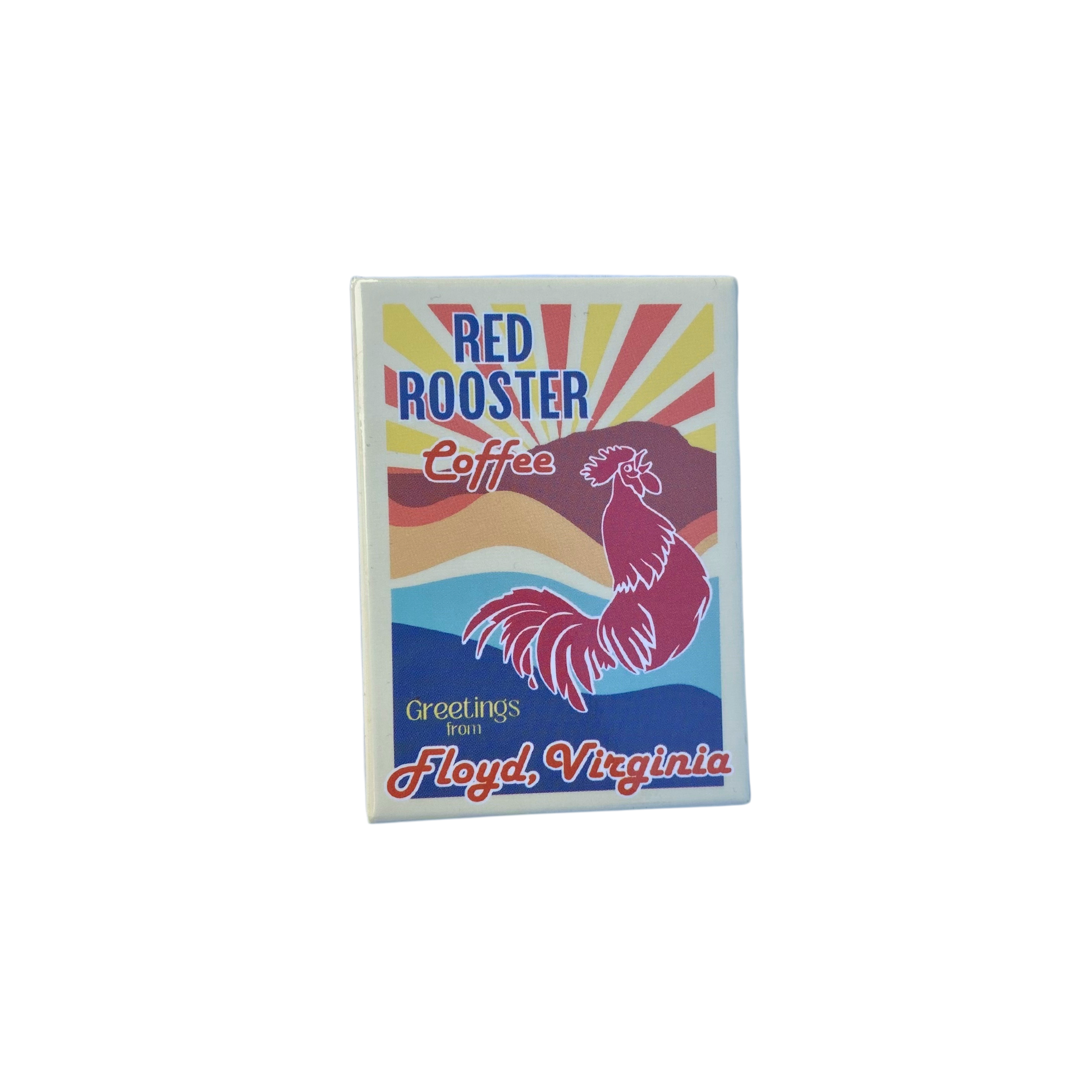 Souvenir Magnet - Red Rooster Coffee