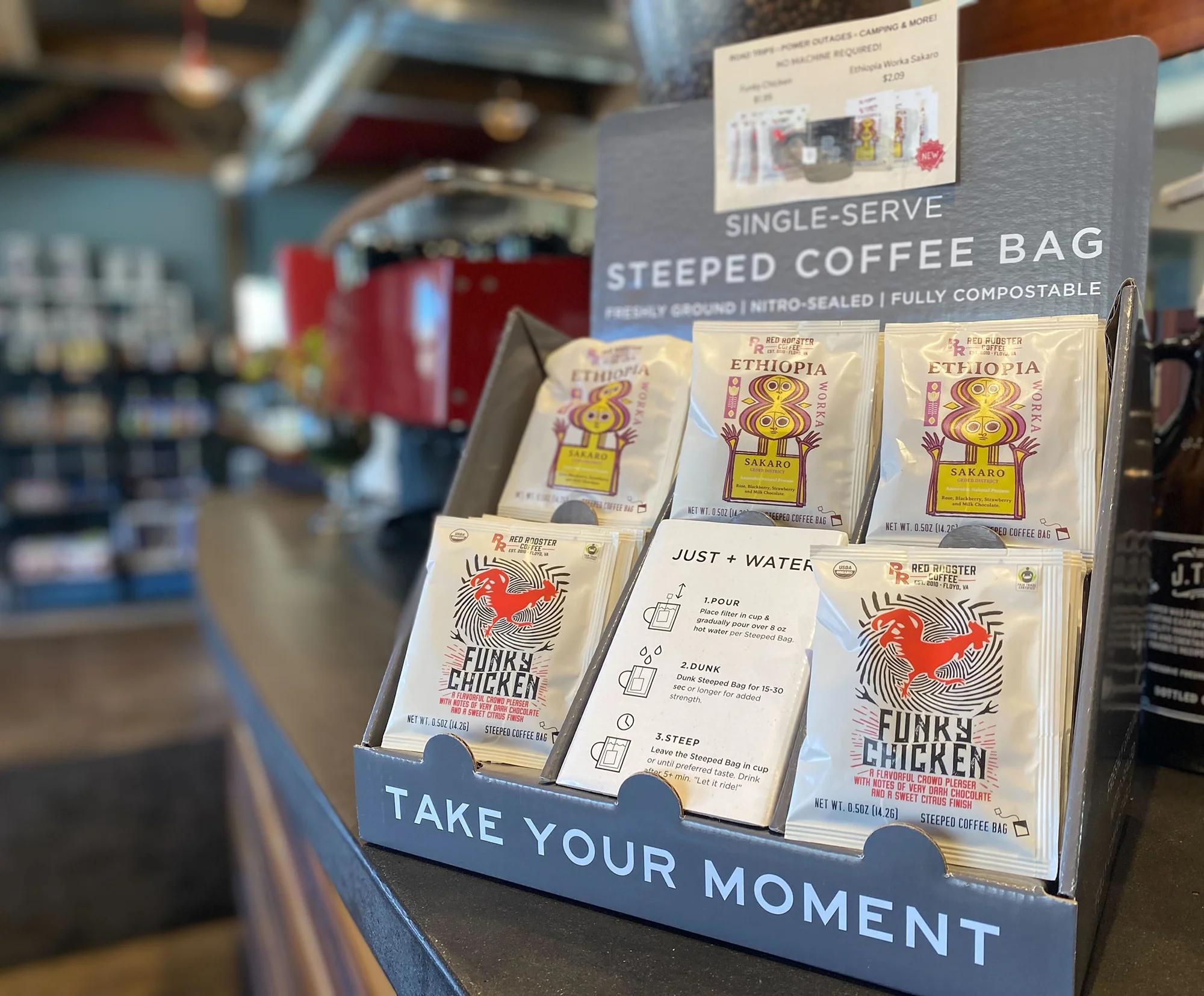 Steeped in Bulk - Red Rooster Coffee