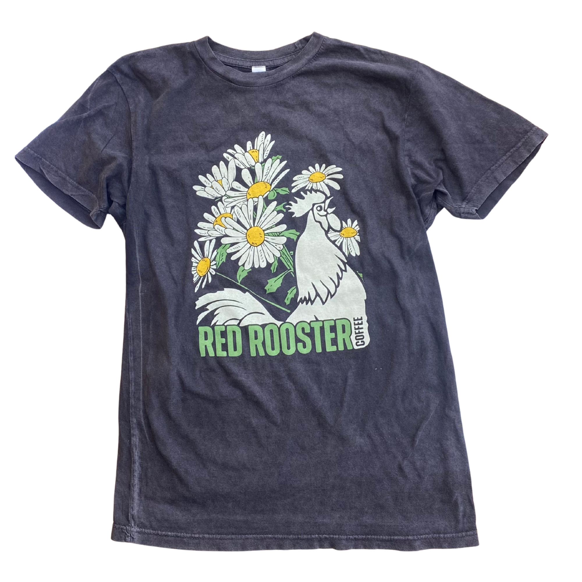 Daisy Rooster Vintage Tee - Red Rooster Coffee
