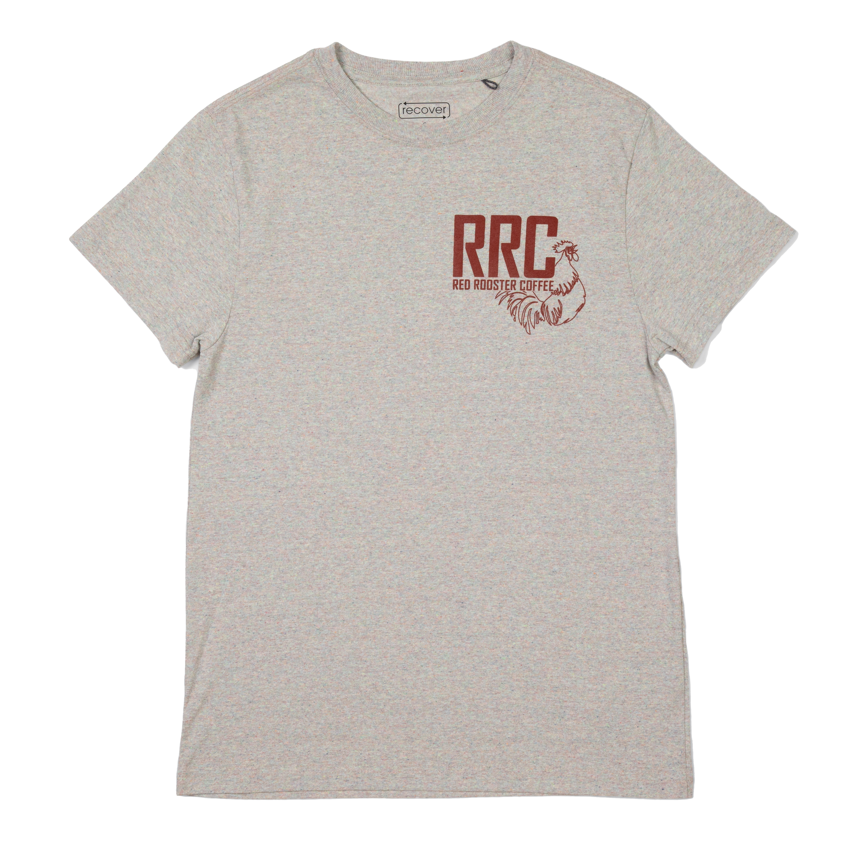 Heather Eco Tee - Red Rooster Coffee
