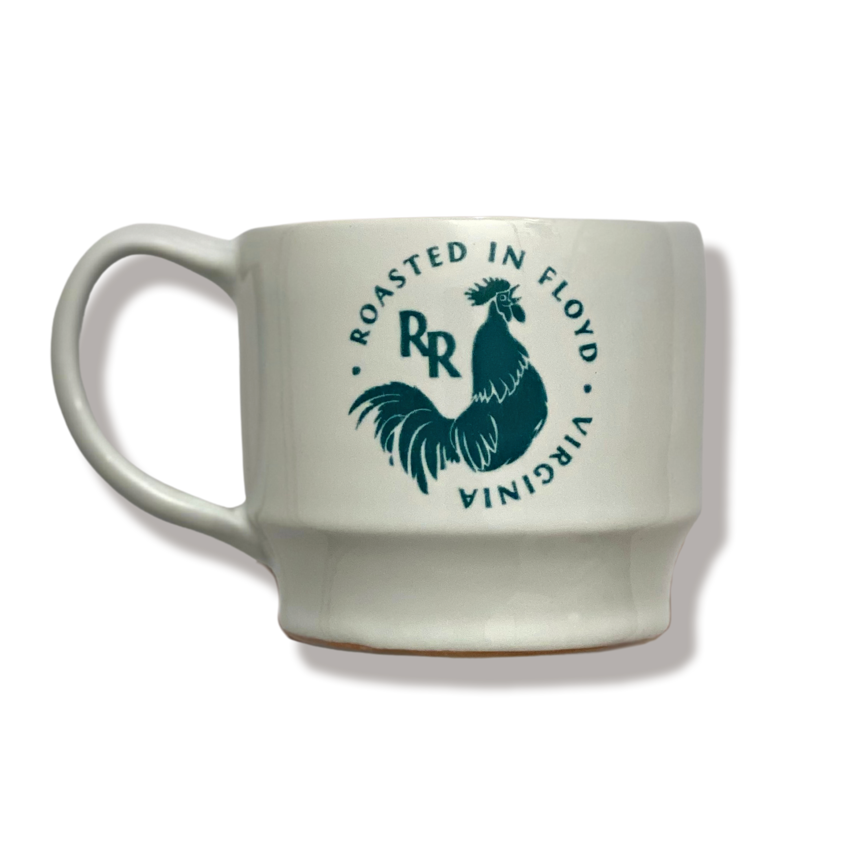 Handmade Wide Mouth Mug - Red Rooster Coffee