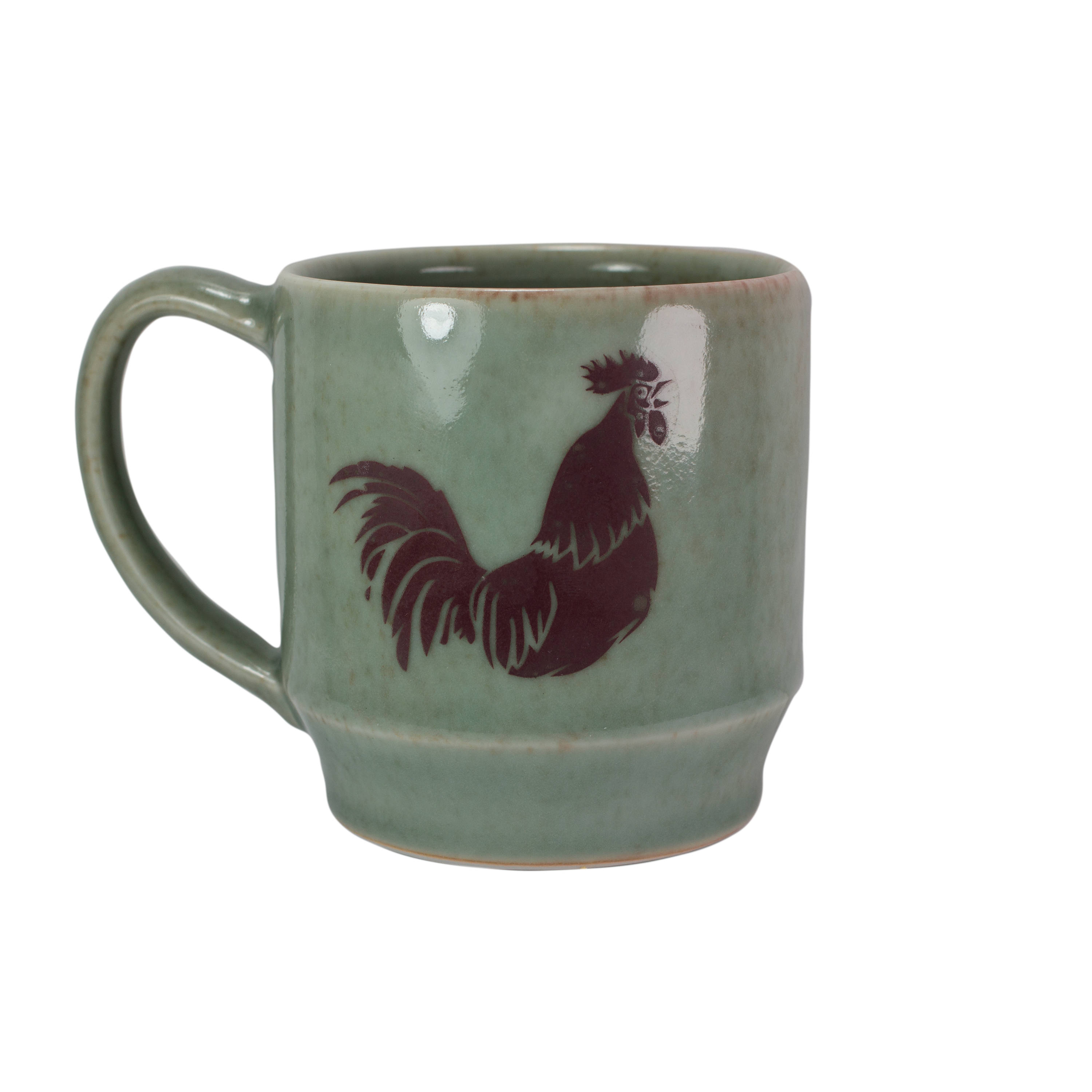 Handmade Tea Cup - Red Rooster Coffee