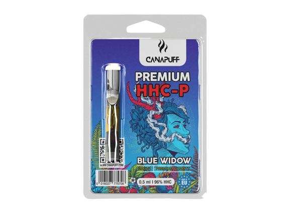 BLUEW WIDOW 96% HHC + HHC-P Cartridge - CanaPuff