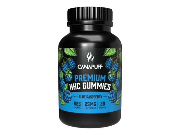 BLUE RASPBERRY HHC GUMMIES - CanaPuff