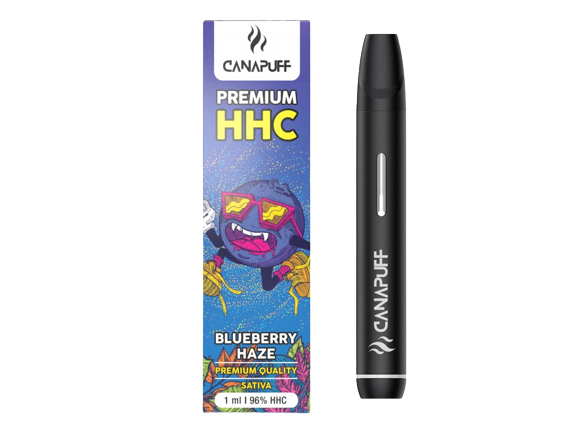 BLUEBERRY HAZE 96% HHC DISPOSABLE - CanaPuff