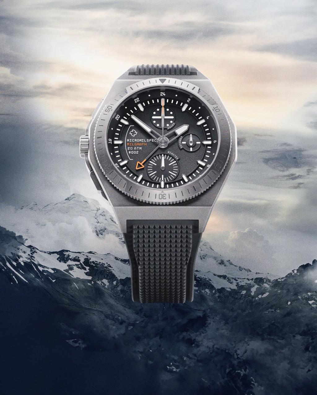 Military Watches — Swiss Made Titanium Pilot, GMT & Chronograph Tool ...