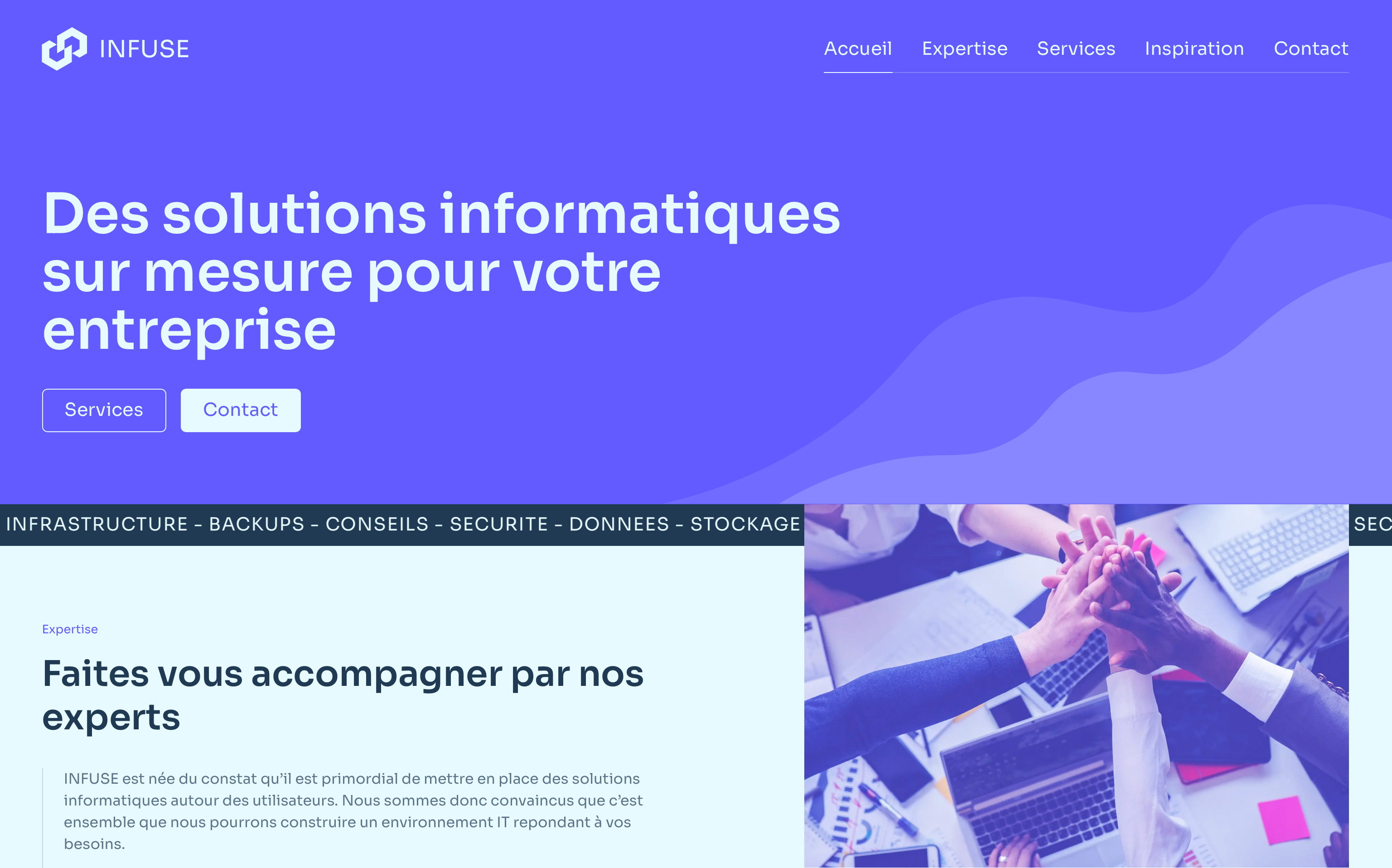 INFUSE - Solutions informatiques
