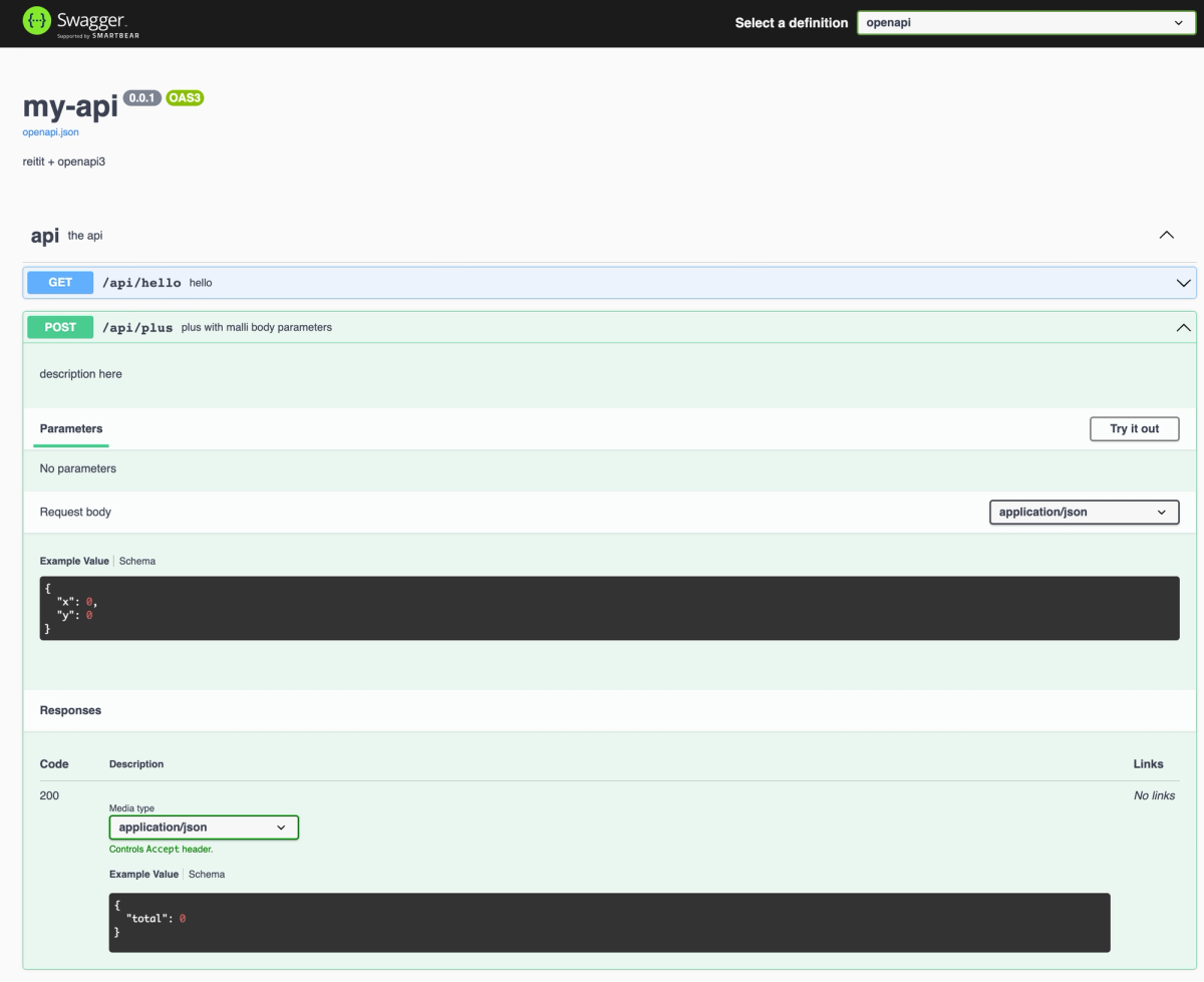 OpenAPI 3 Support for Reitit - Metosin