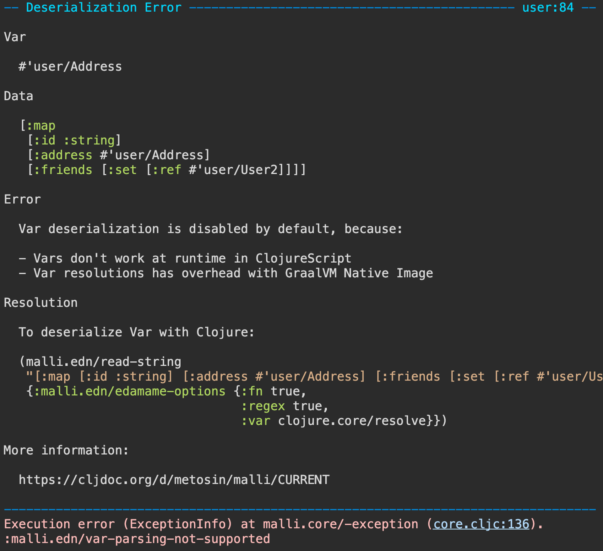 Malli, Data Modelling for Clojure Developers - Metosin