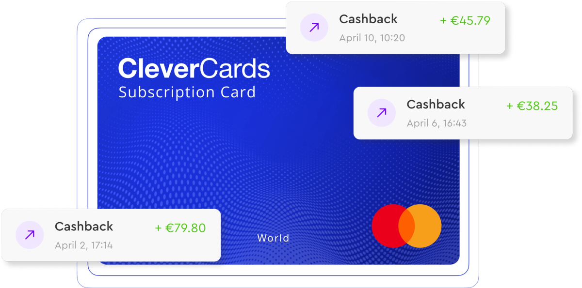 Virtual And Prepaid Subscription Cards | CleverCards