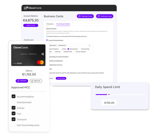 Corporate Travel Expense Cards for Businesses | CleverCards
