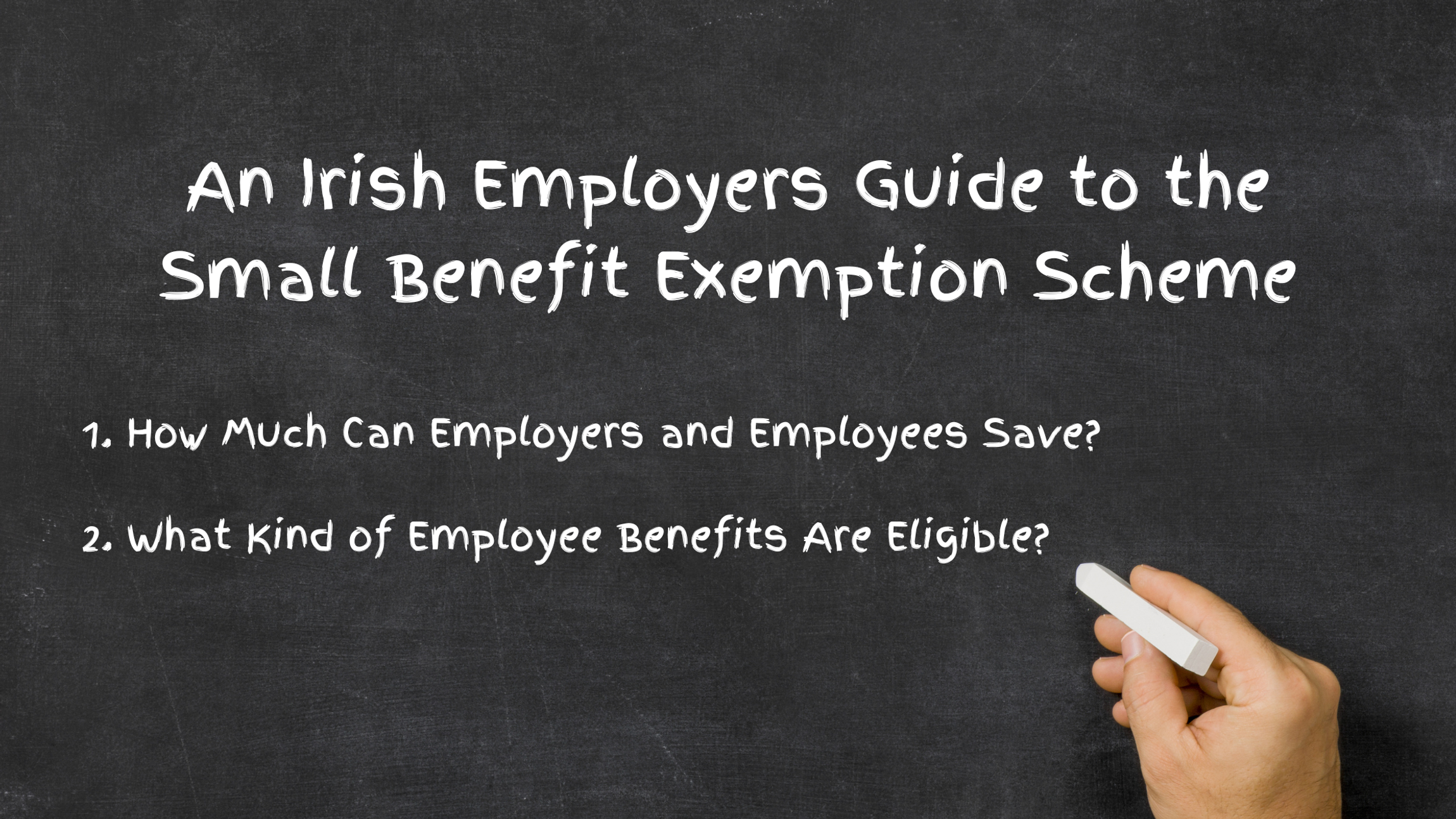 Small Benefit Exemption Scheme In Ireland | CleverCards