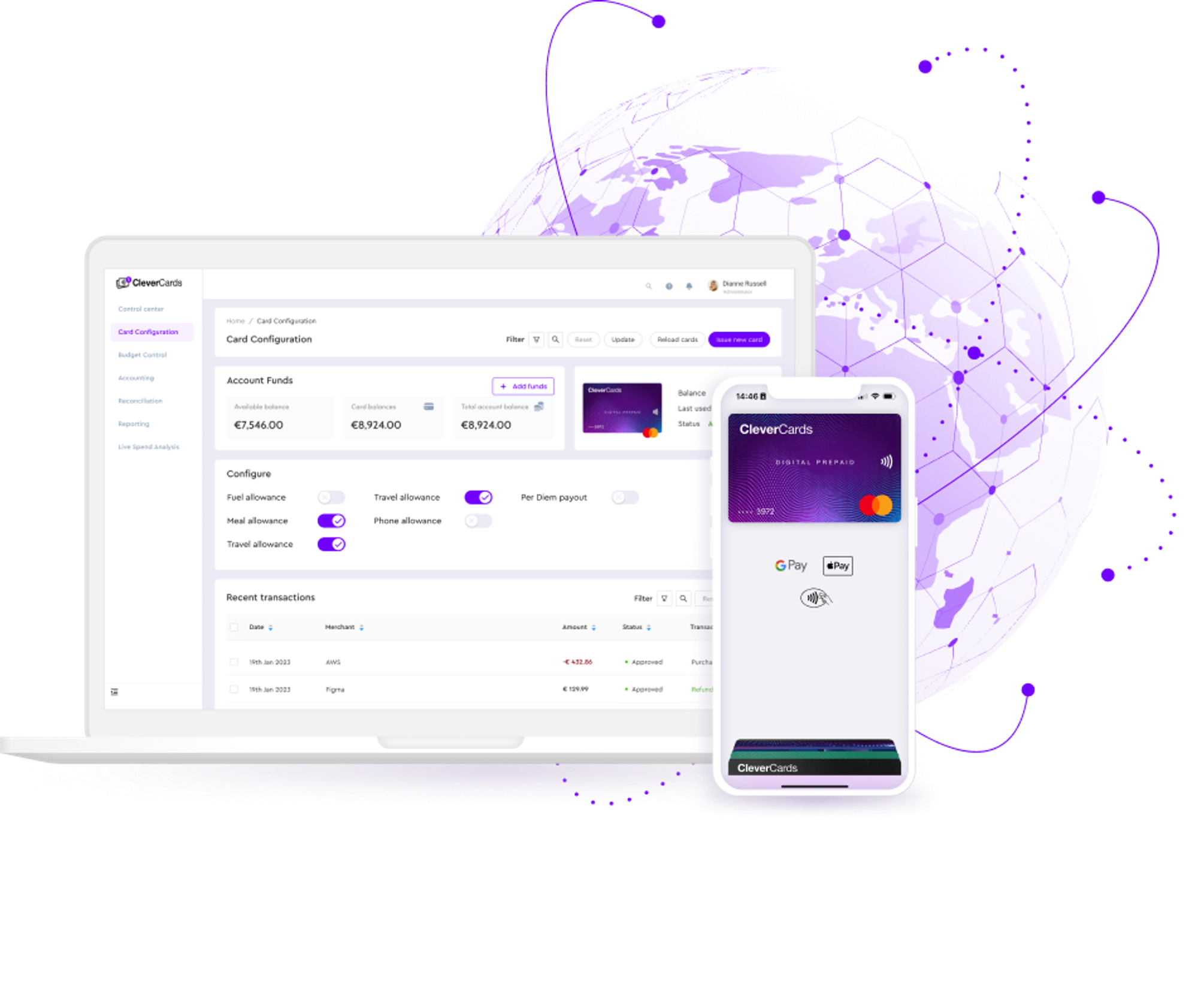 Simplify Employee Allowances with Prepaid Cards | CleverCards