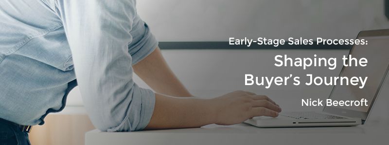 Early-Stage-Sales Process: Shaping The Buyer’s Journey | Heavybit