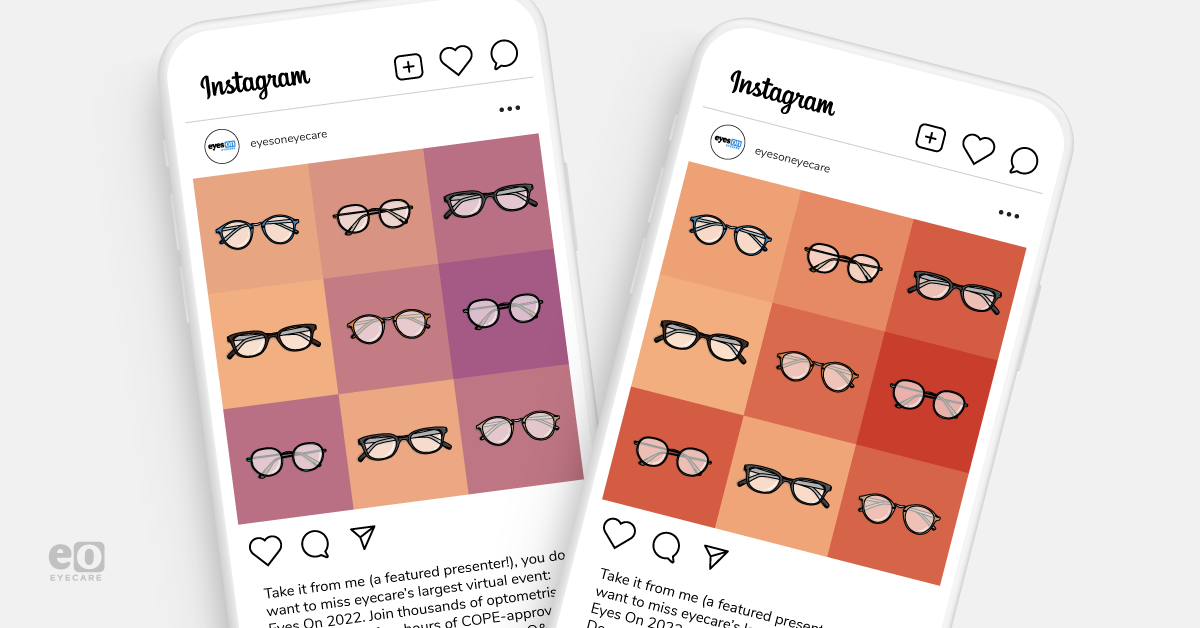 Instagram for Eyecare: How to Use the Fixed Grid System with ...