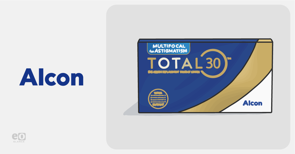 Alcon launches TOTAL30 Multifocal for Astigmatism toric contact lens