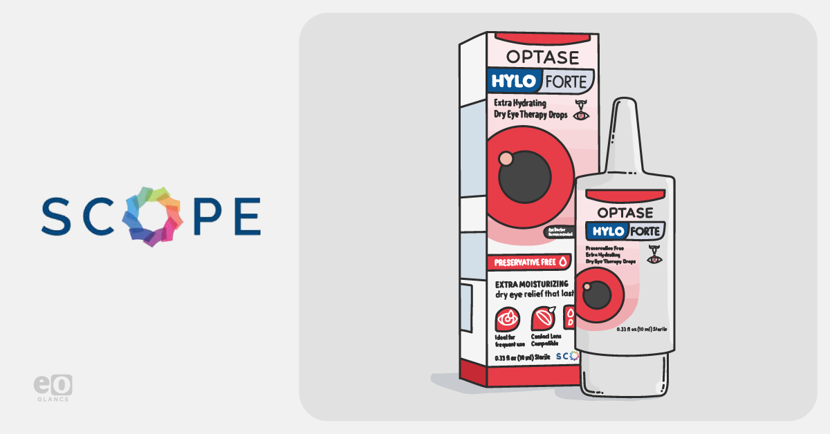 Scope introduces OPTASE HYLO FORTE dry eye drops