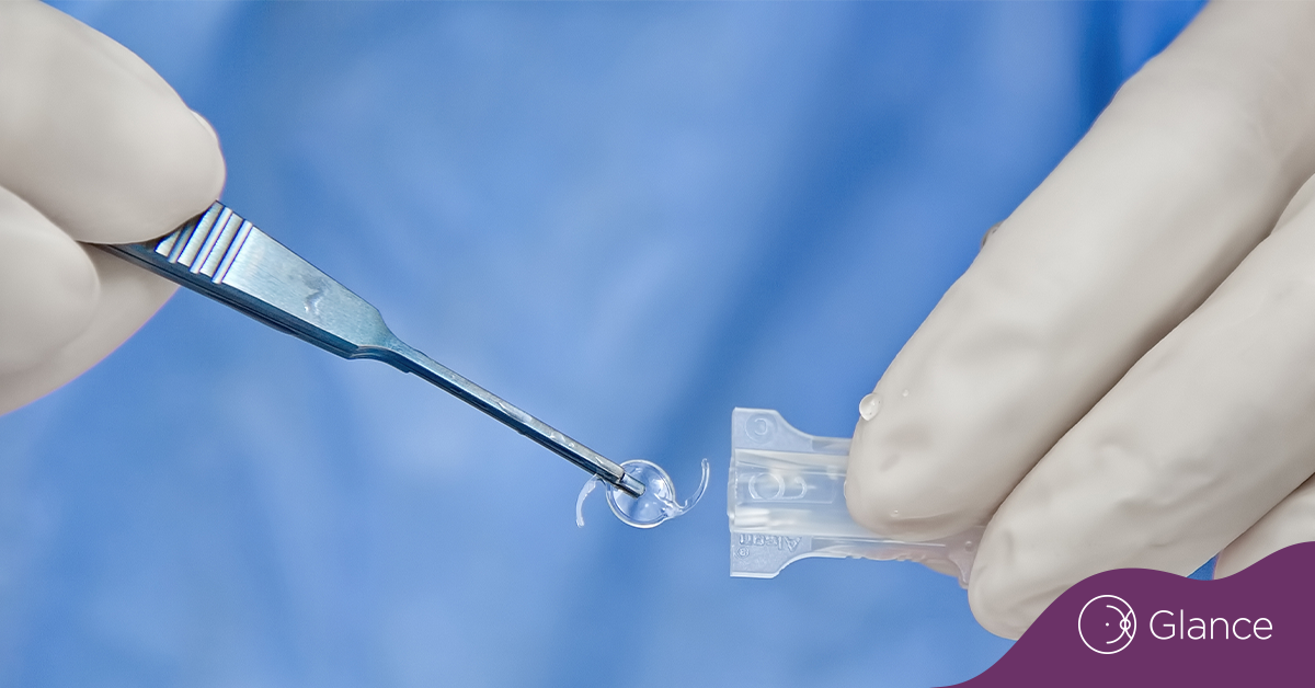 Which IOL is more effective for near-vision correction?