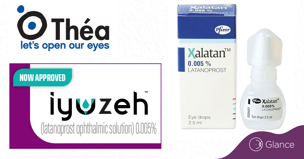 Comparison study finds similar, positive profiles in Iyuzeh and Xalatan