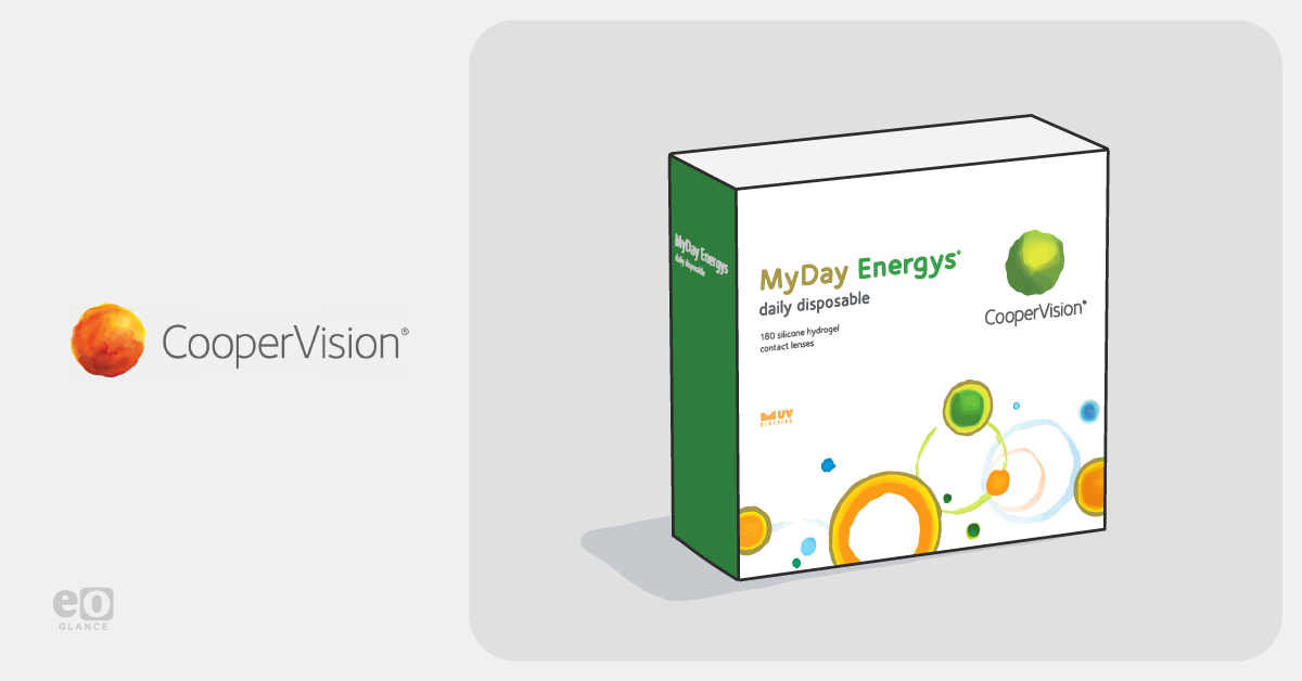 CooperVision launches new 180-pack for MyDay Energys daily contact lens