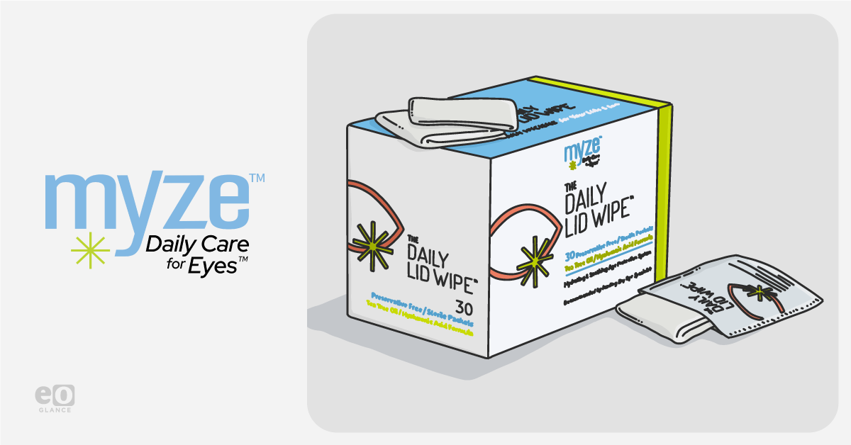 myze launches preservative-free daily wipes for lid hygiene