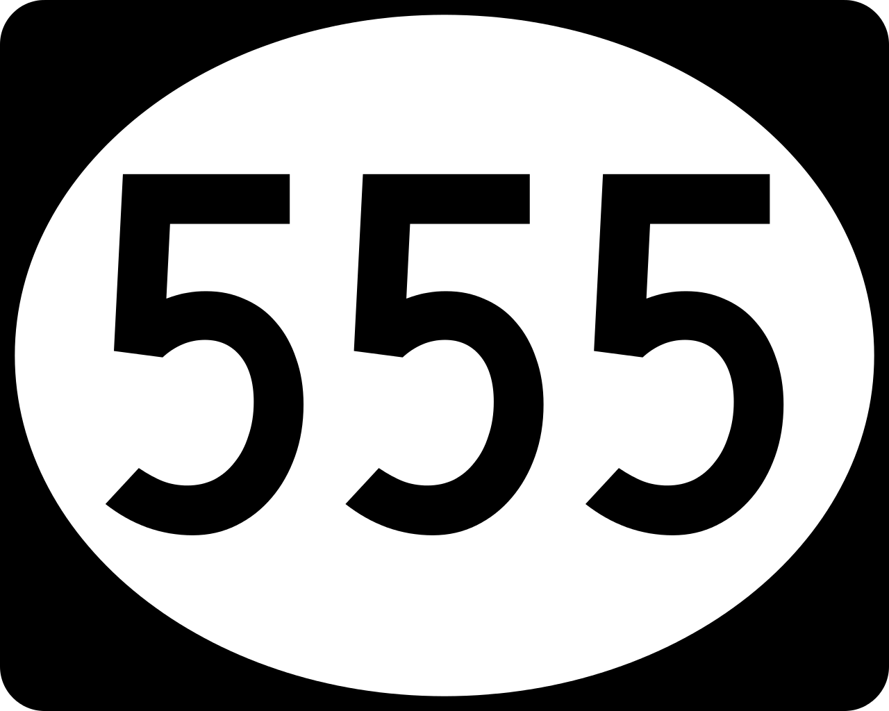 555 is NOT VALID