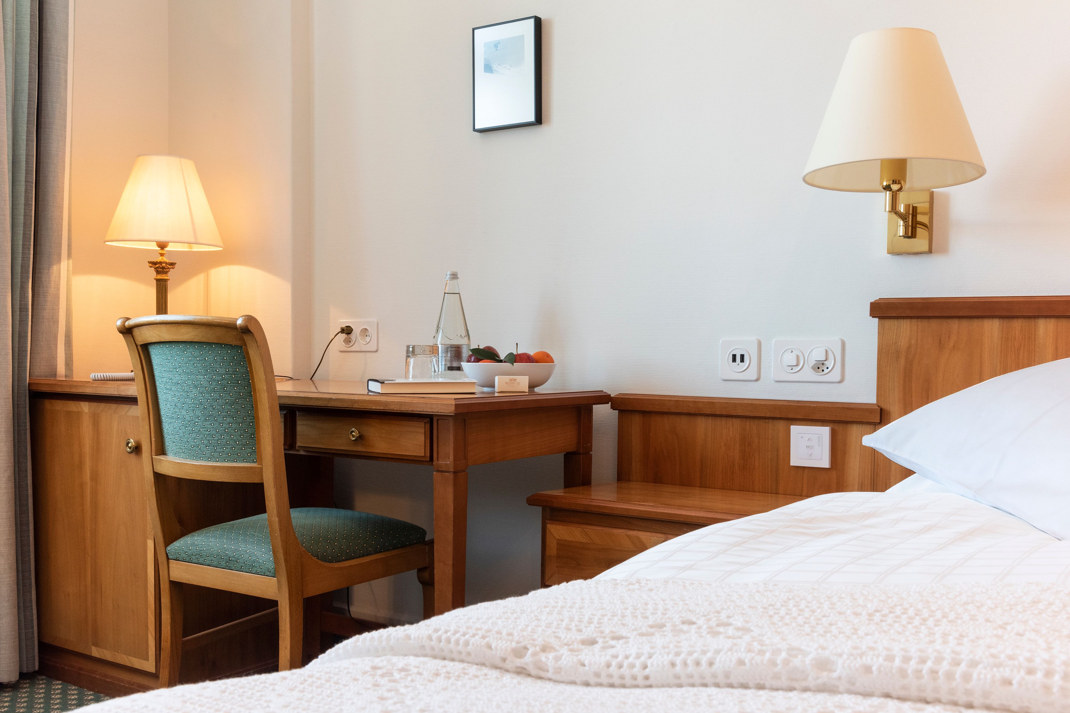 Einzelzimmer Standard | Hotel Waldhaus Sils-Maria