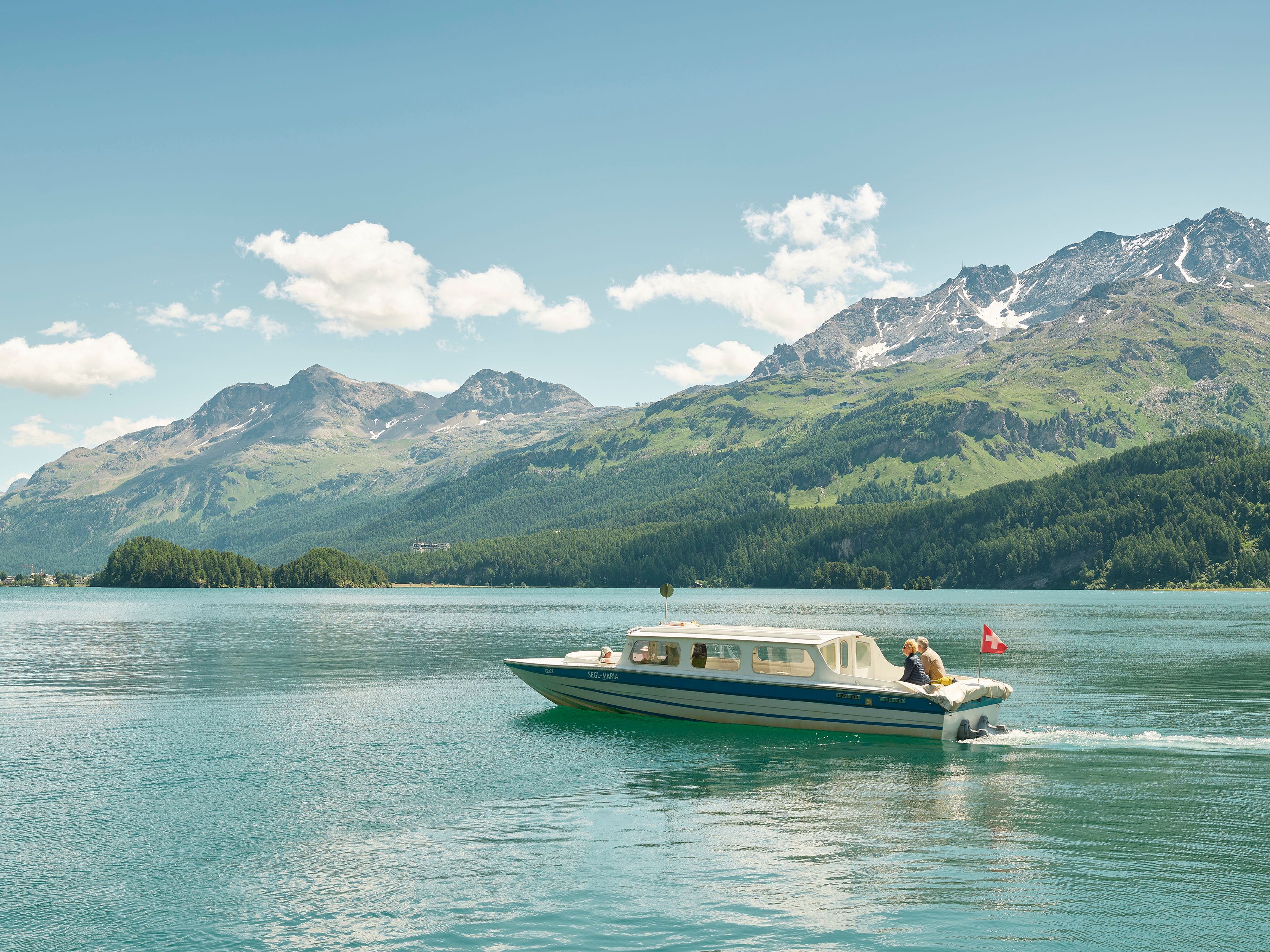 Schifffahrt | Hotel Waldhaus Sils-Maria