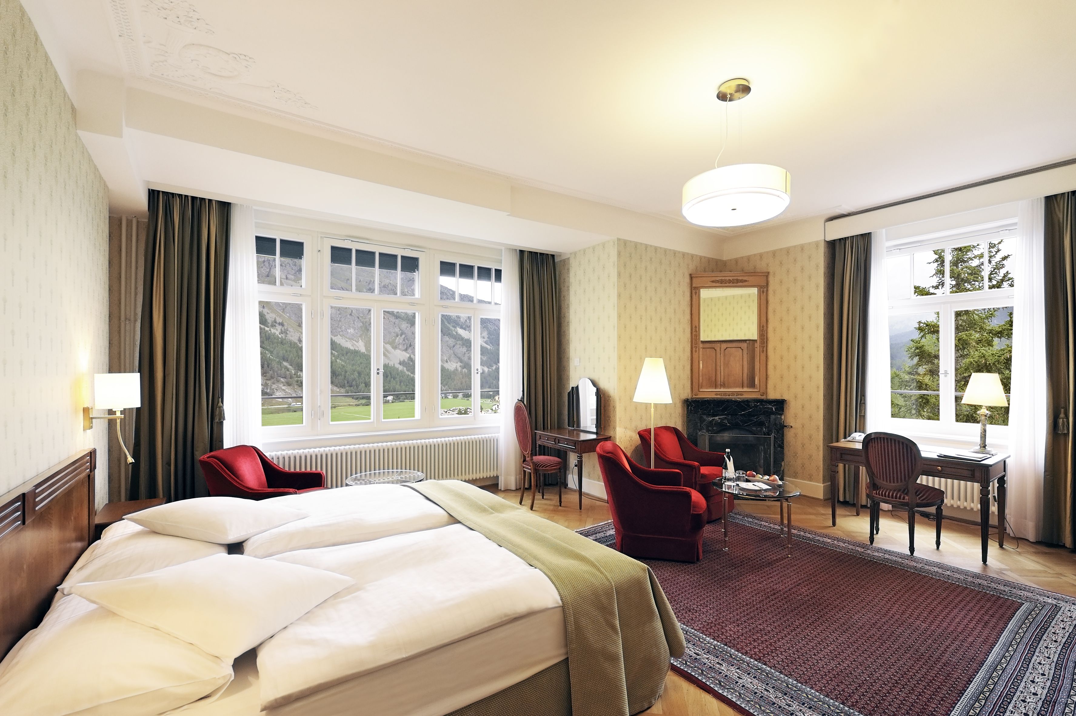 Twin or Double Room Best | Waldhaus Hotel Sils Maria