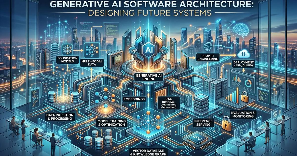 Generative AI Software Architecture: Designing Future Systems | WriterDock