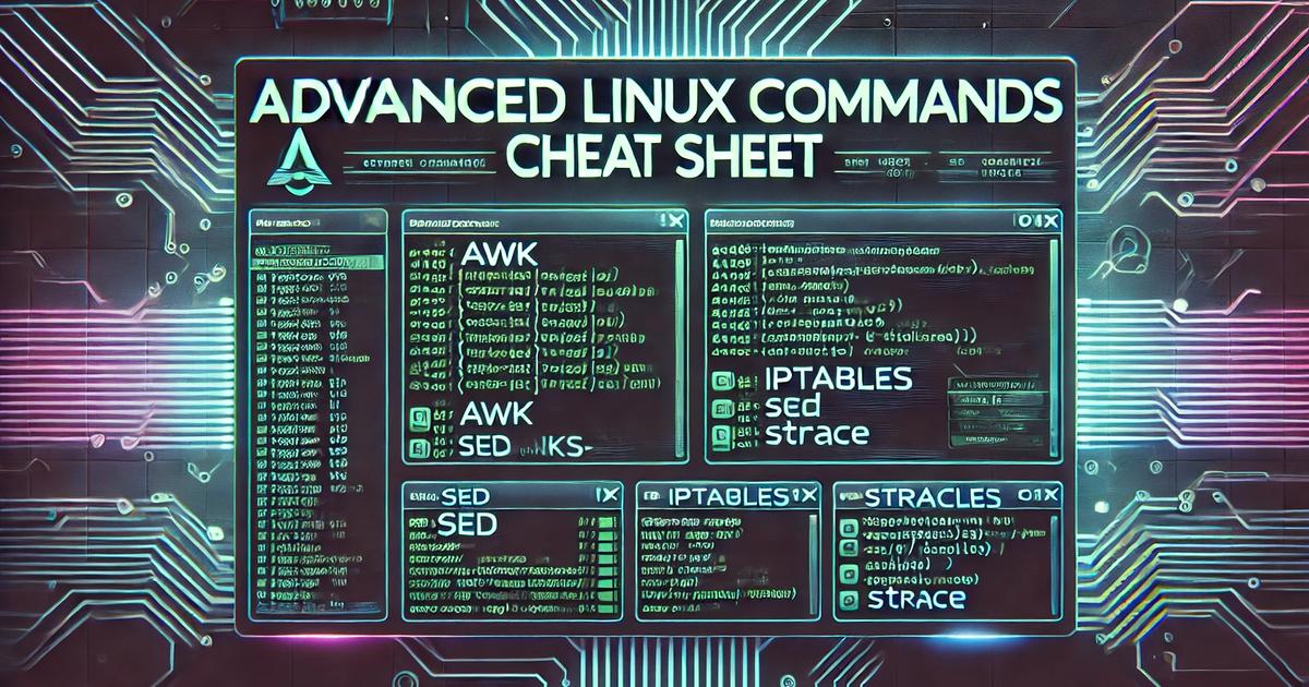 Advanced Linux Commands Cheat Sheet Integration Galaxy