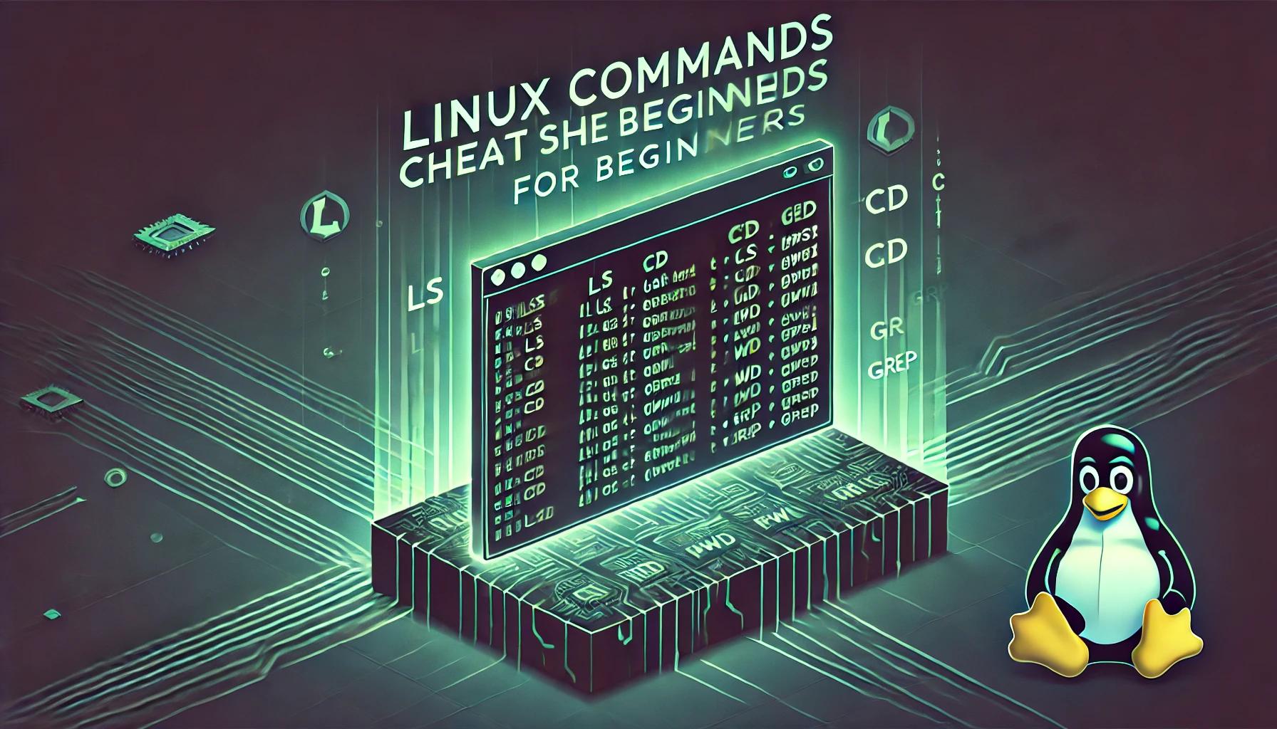 Linux Commands Cheat Sheet for Beginners | Integration Galaxy