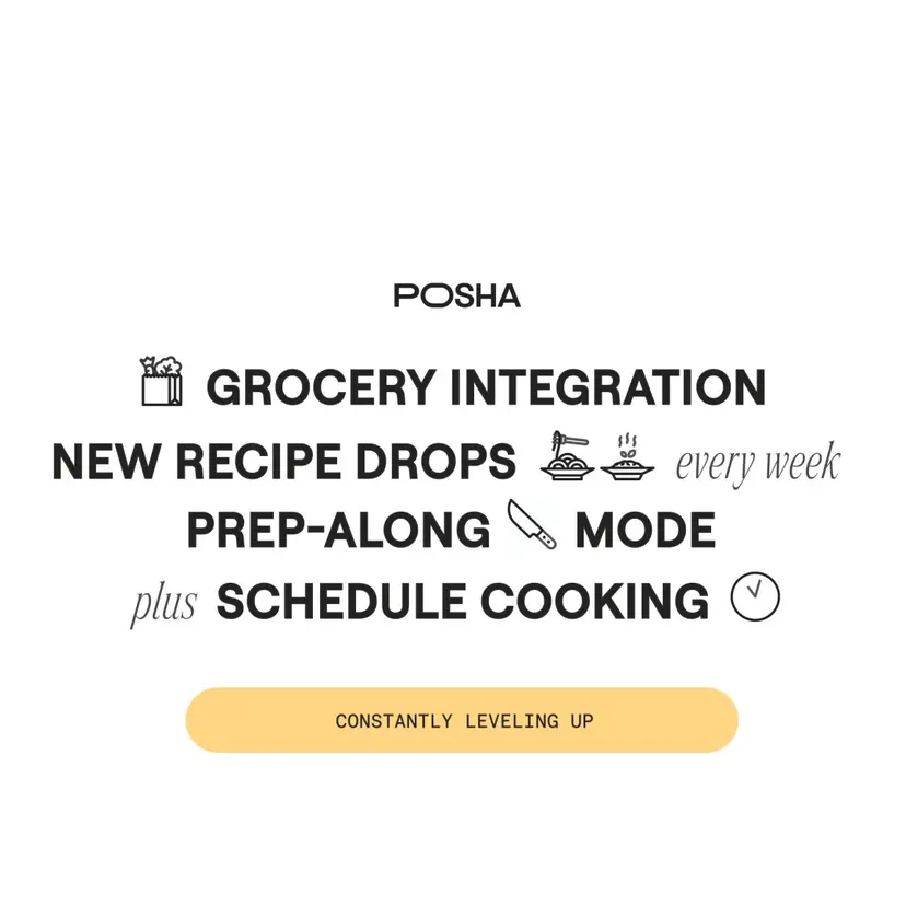 Pre-order Posha - Your Family's Private Chef | Nymble is now Posha | Posha