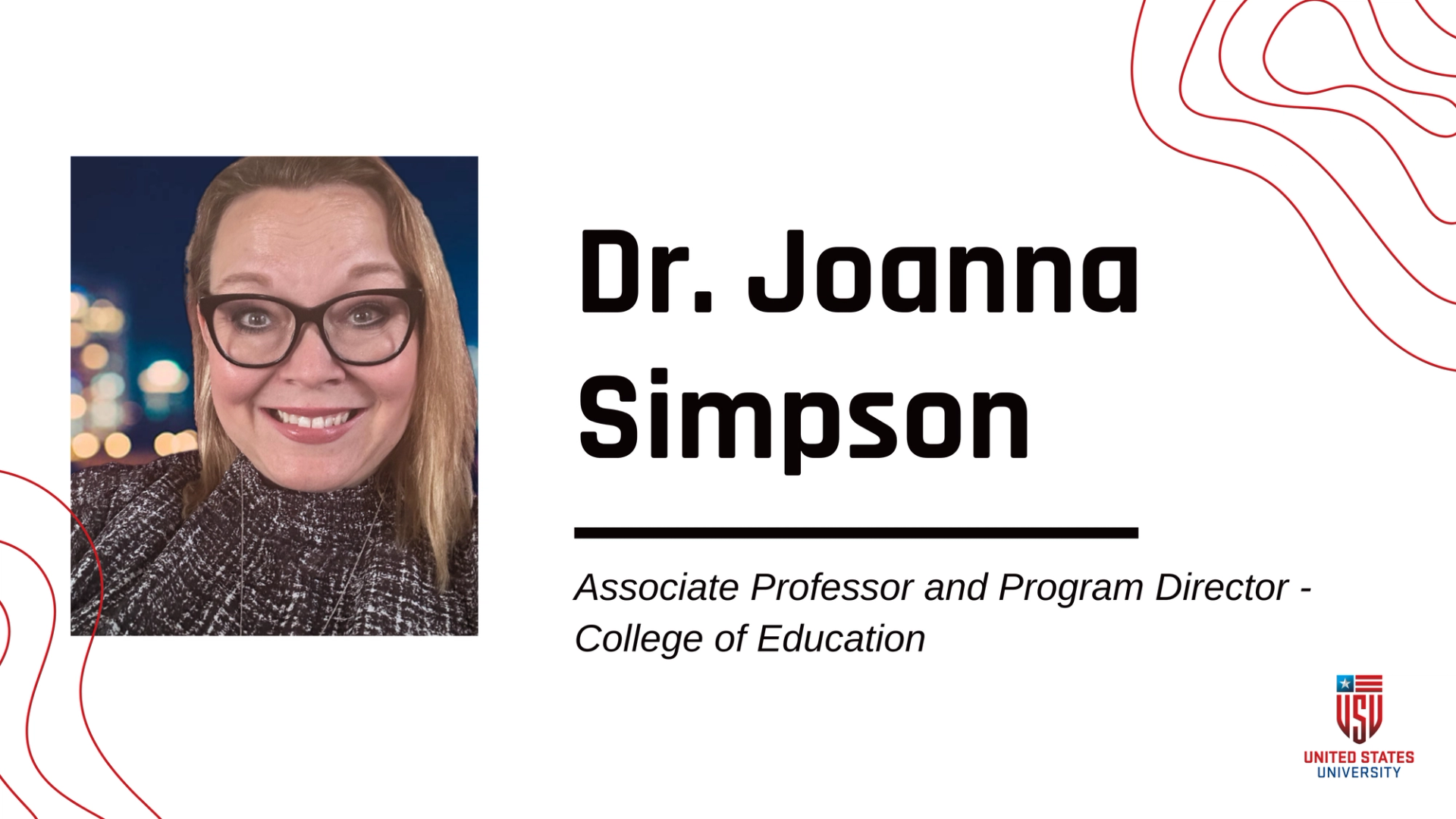 Meet Dr. Joanna Simpson | United States University