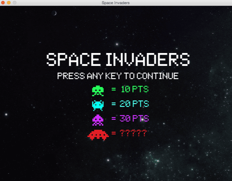 Creating A Space Invaders Clone With Python Lee Robinson
