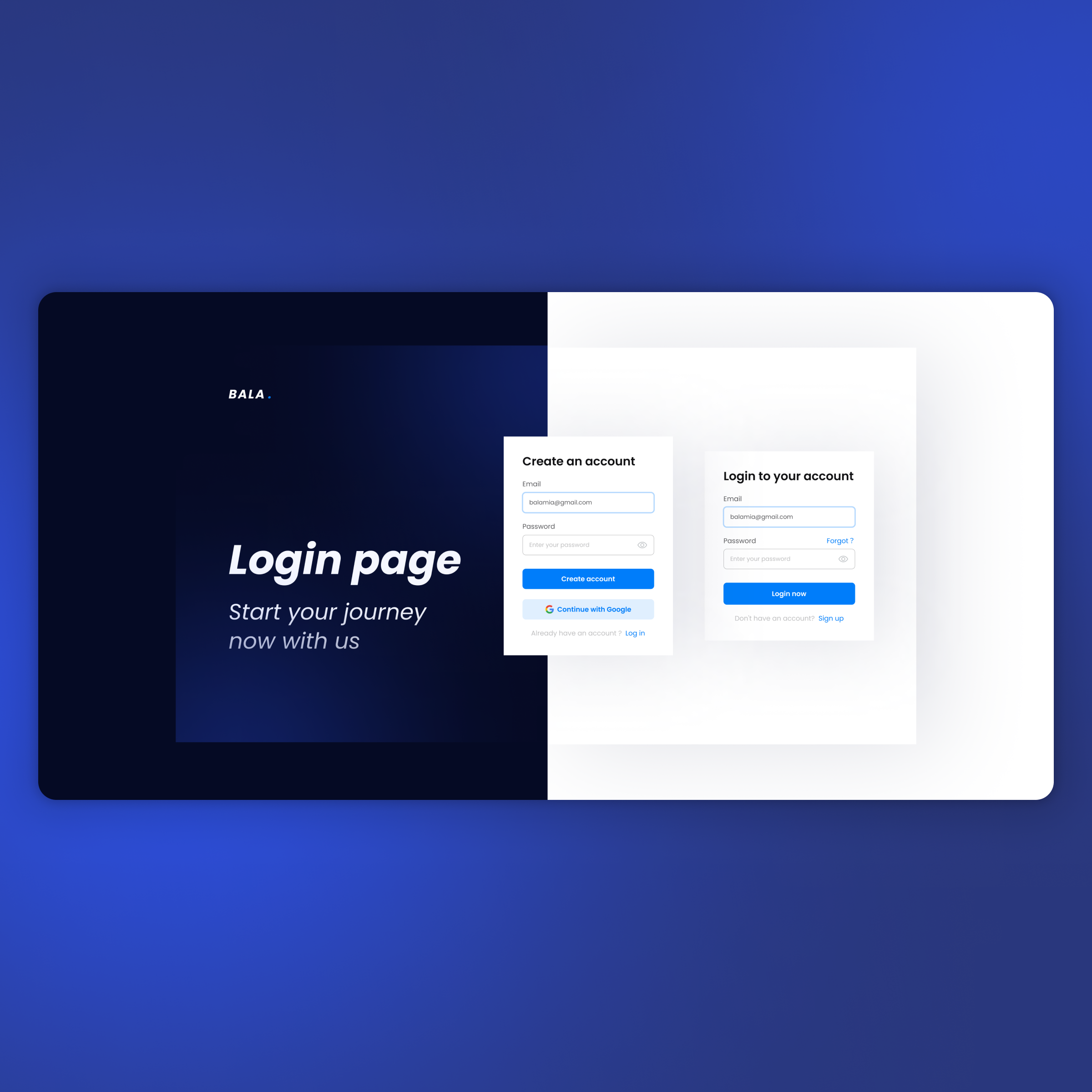 20+ Login Page Designs Templates & Inspiration | Figma