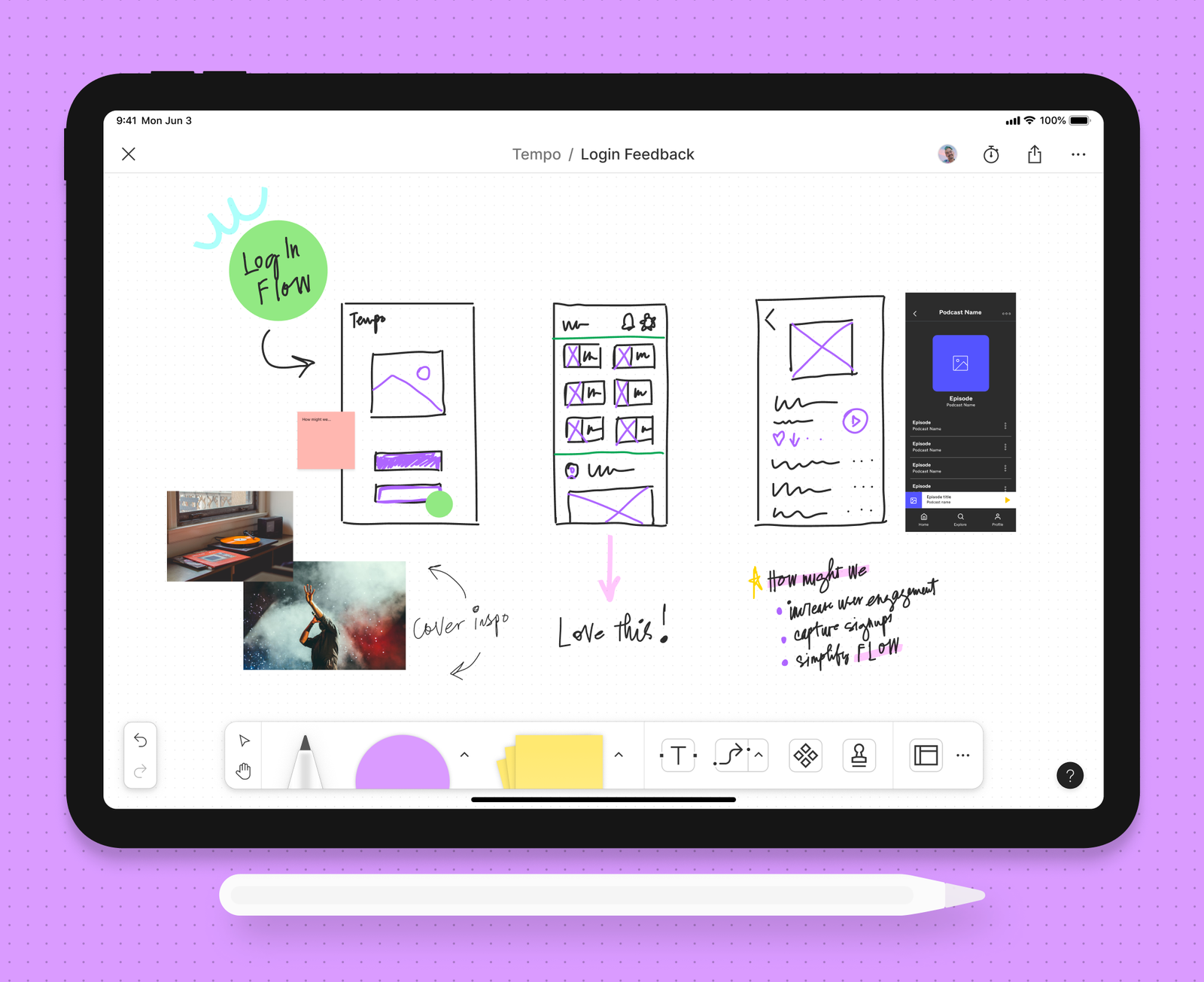 FigJam for iPad: space to explore and ideate | Figma Blog
