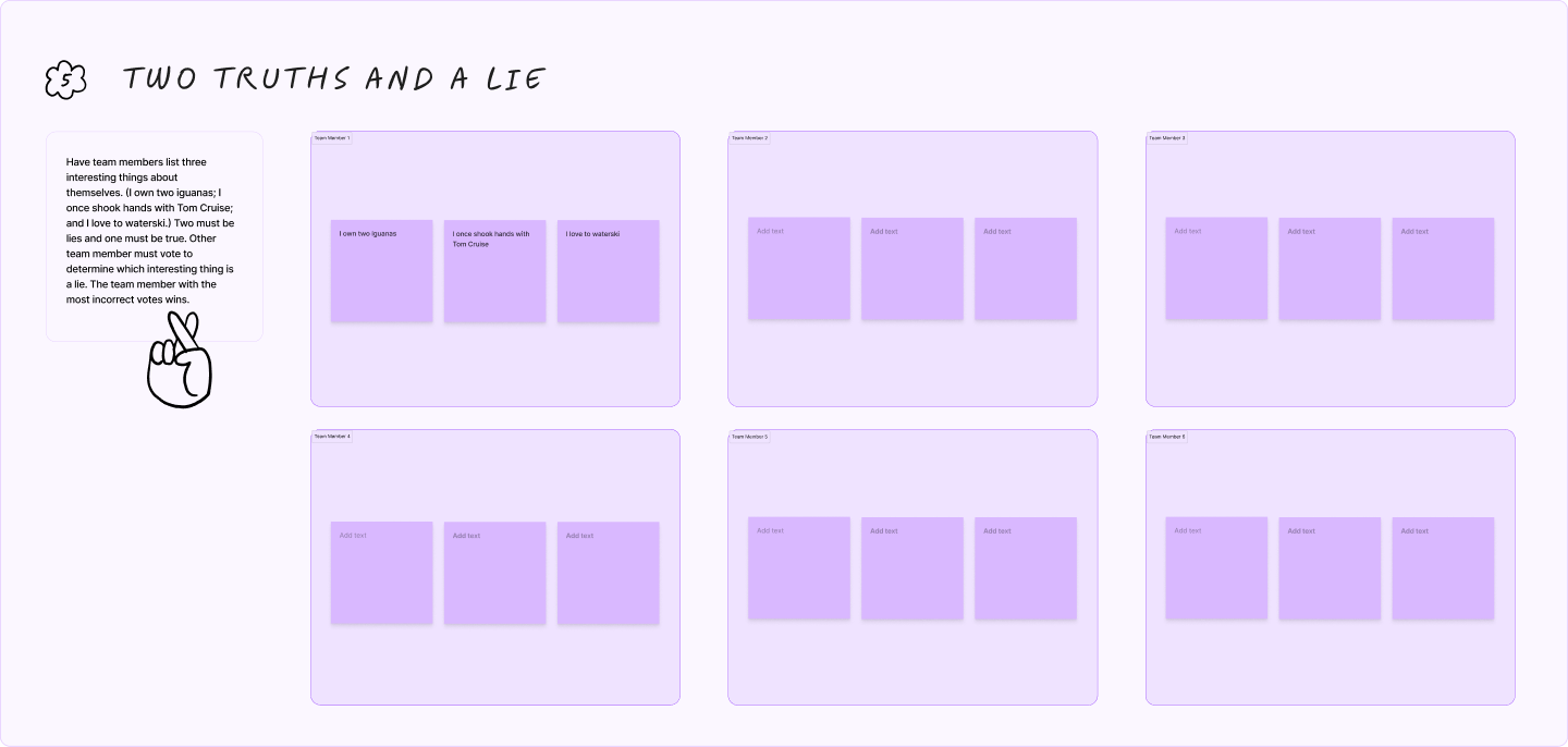 53+ Icebreaker Ideas for a More Connected Workplace | FigJam