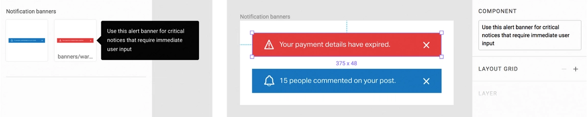 Component architecture in Figma