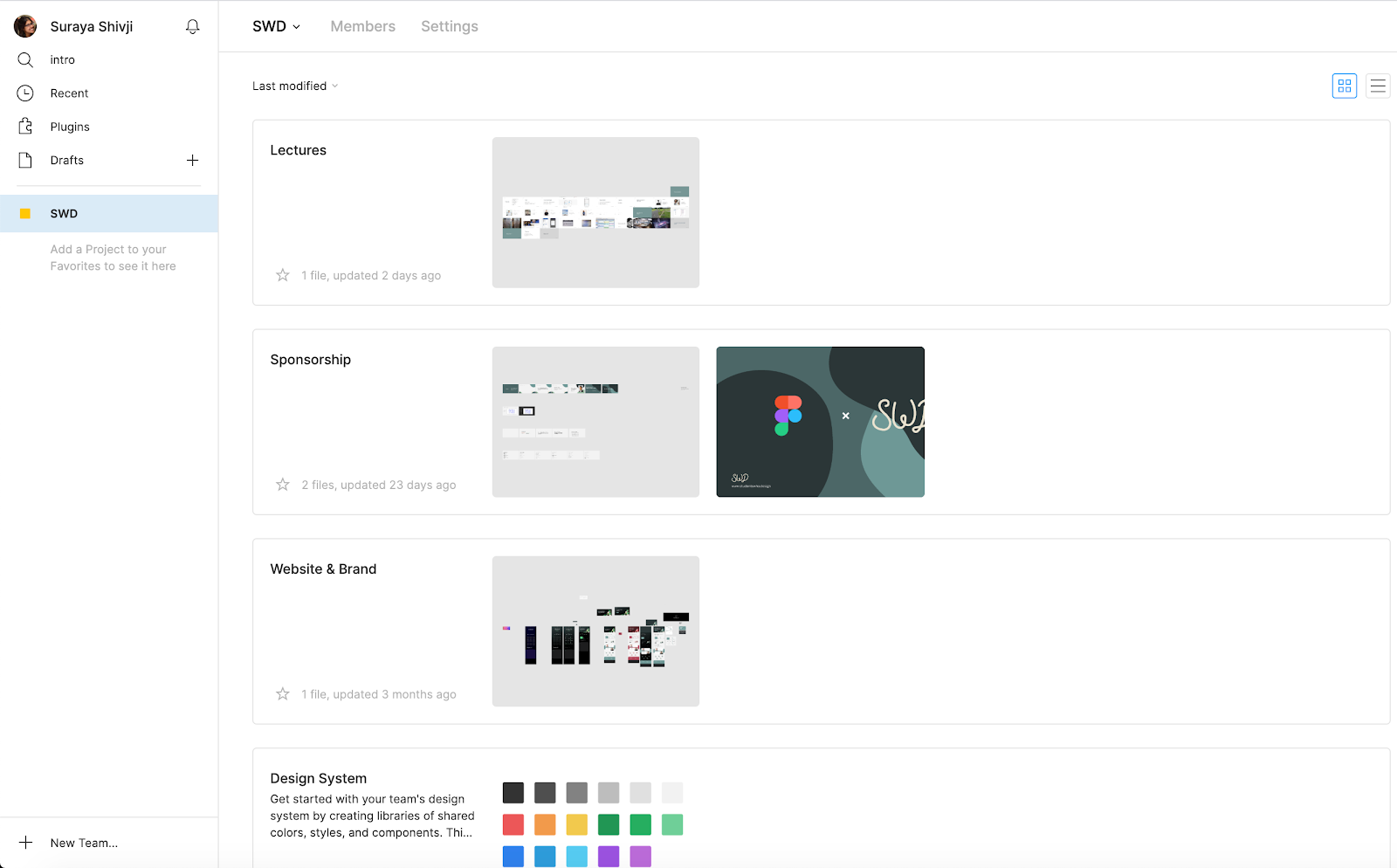 How Students Who Design set up Figma in their online classroom